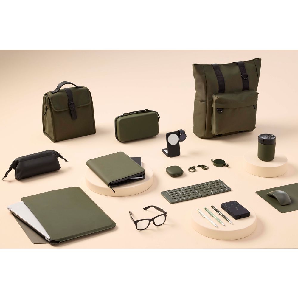 Otto On The Go Laptop Sleeve with Built in Riser Green | Officeworks