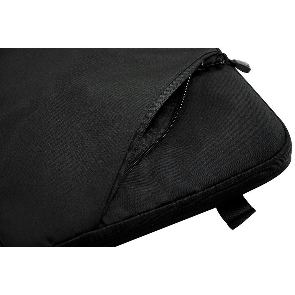 Otto Vertical 14" Laptop Sleeve Black w shoulder strap | Officeworks