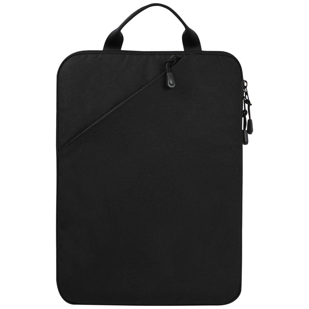 Otto Vertical 14" Laptop Sleeve Black w shoulder strap | Officeworks