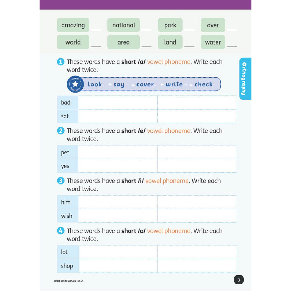 Oxford Everyday Spelling Student Book 1 | Officeworks