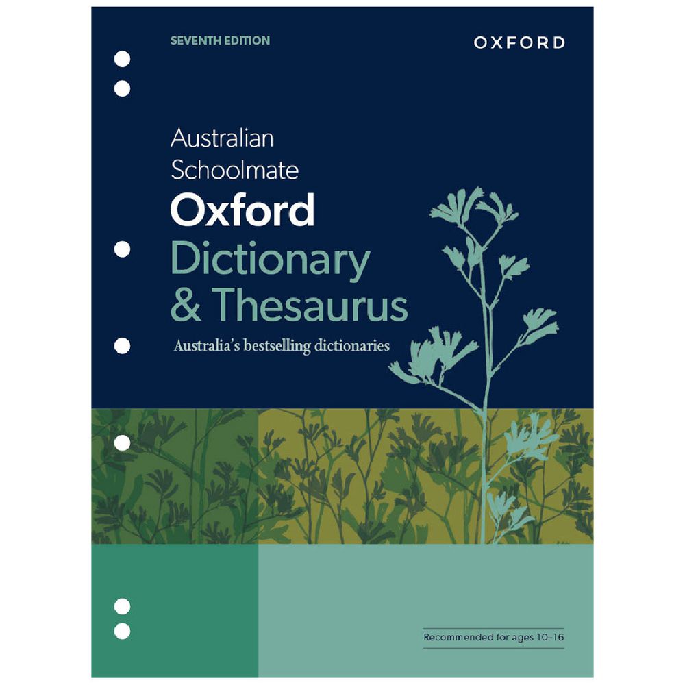 Oxford Australian Schoolmate Dictionary & Thesaurus 7th Ed | Officeworks