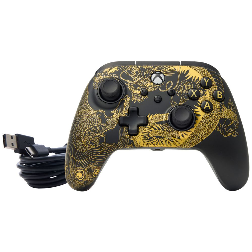 PowerA Advantage Wired Xbox Controller Dragon | Officeworks