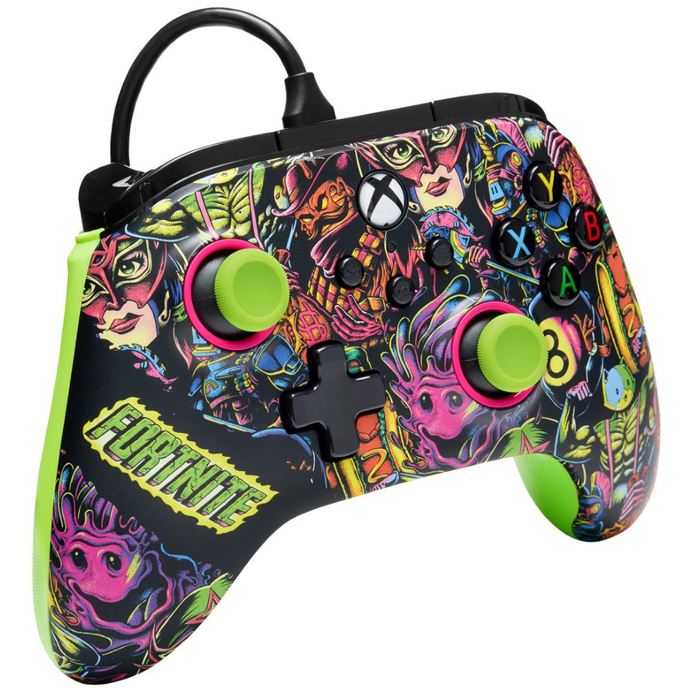 PowerA Advantage Wired Xbox Controller Fortnite | Officeworks