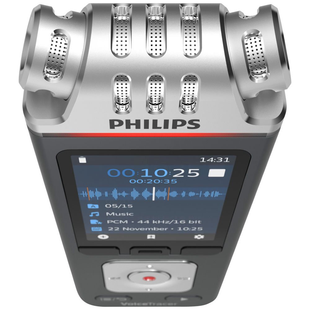 Philips DVT6115 3-Mic Digital Voice Recorder | Officeworks