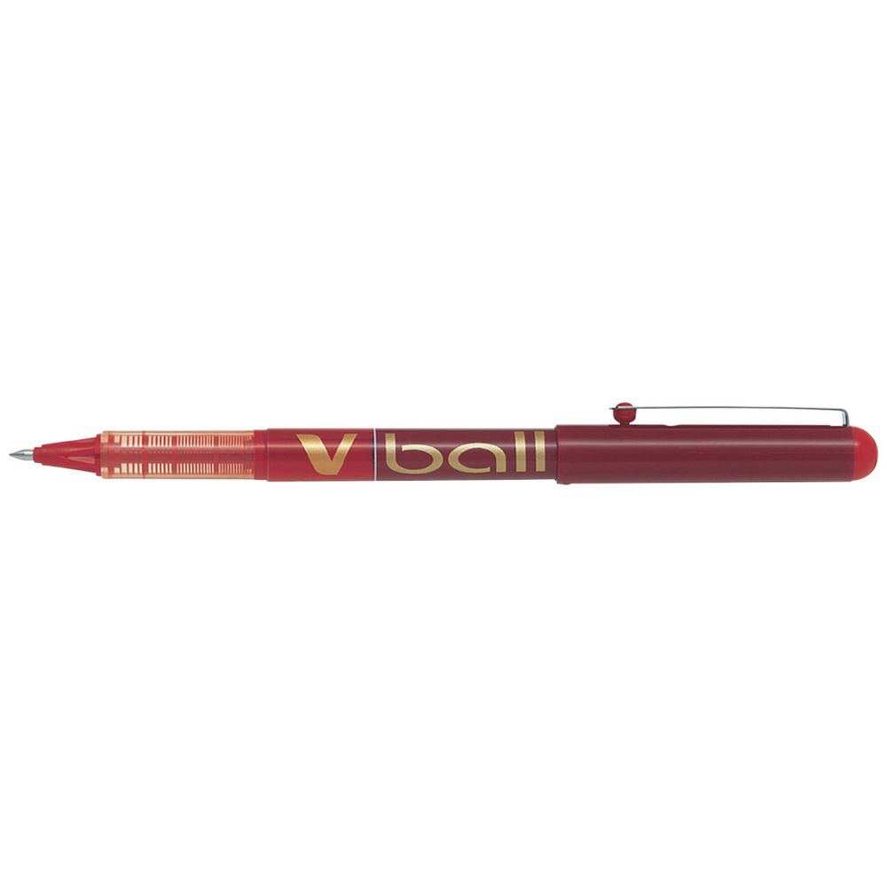PILOT BL-VB7-V V Ball Rollerball Pen 0.7mm Red | Officeworks