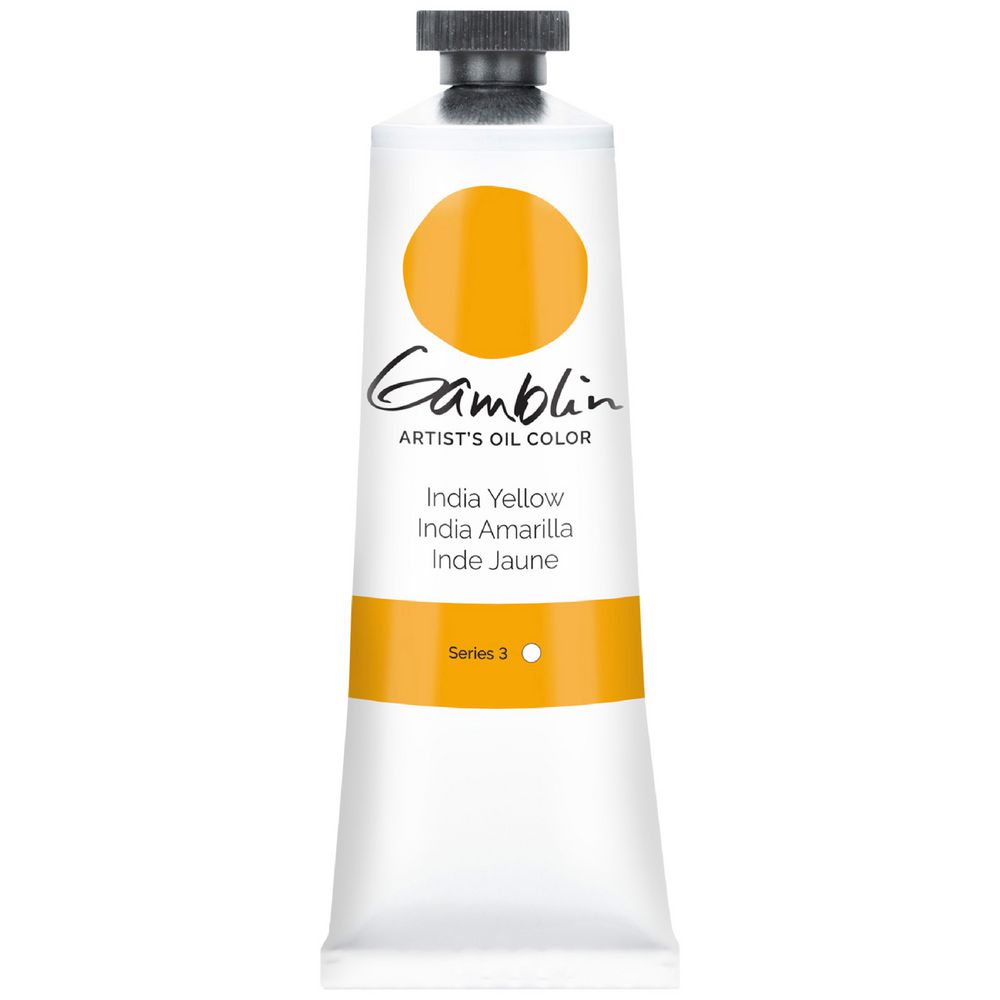 Gamblin Artist's Oil Paint 37ml India Yellow S3 | Officeworks