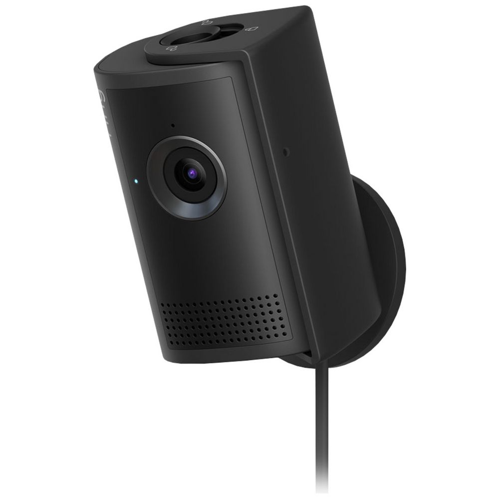 Ring Indoor Security Camera Plus Plugin Black | Officeworks