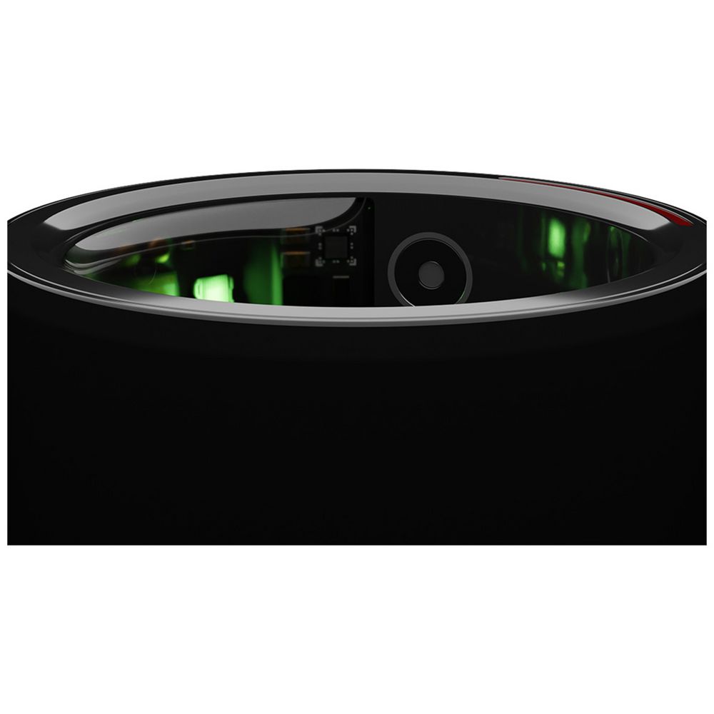 Ryze Element Smart Ring Black Size 8 | Officeworks