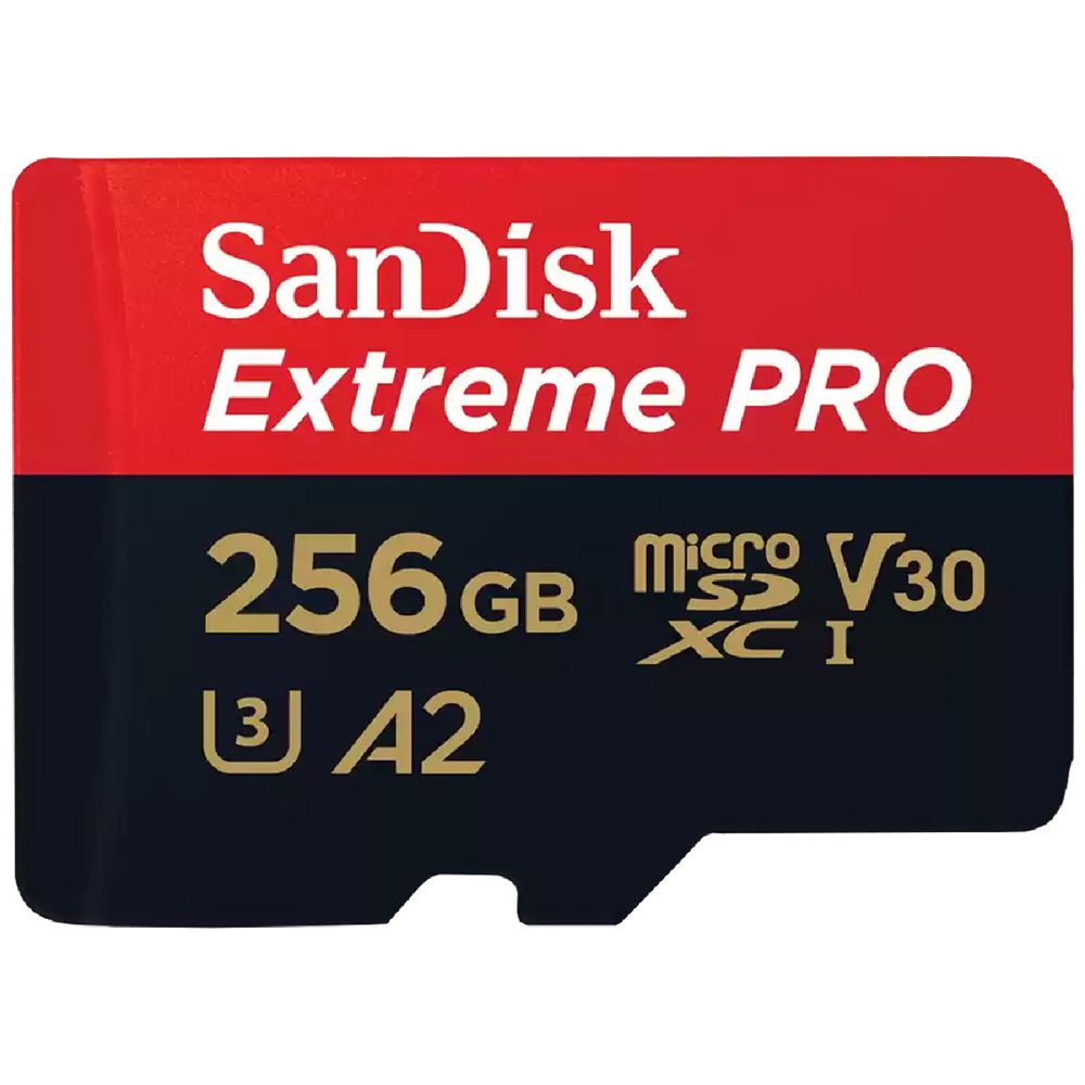 SanDisk 256GB Extreme Pro microSDXC Memory Card | Officeworks