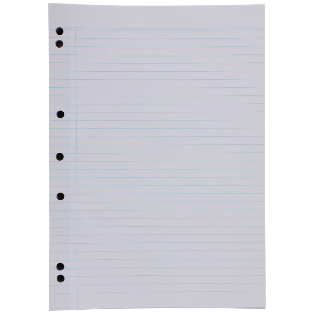 Studymate A4 8mm Ruled Recycled Loose Leaf Refills 200 Pack | Officeworks