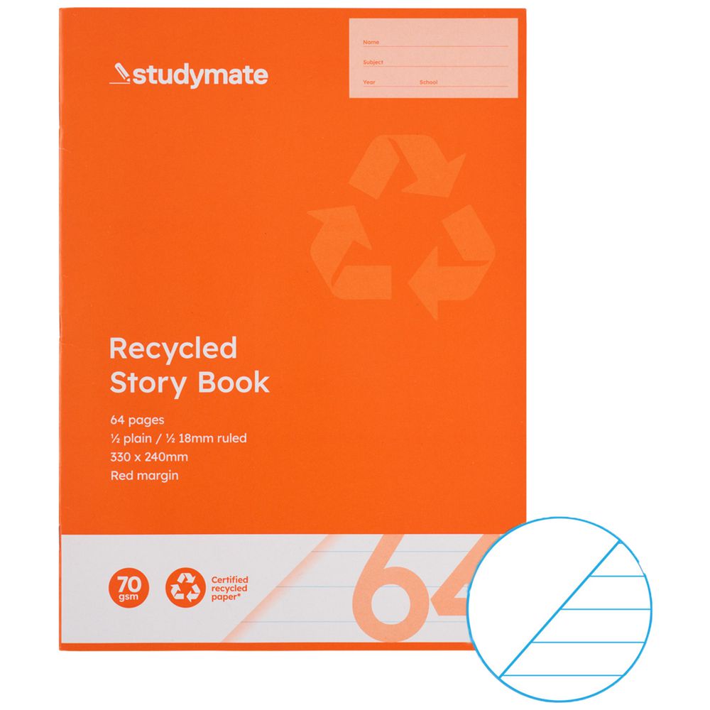 Studymate 330x240 Premium Writer Story Book 18mm 64 Page | Officeworks