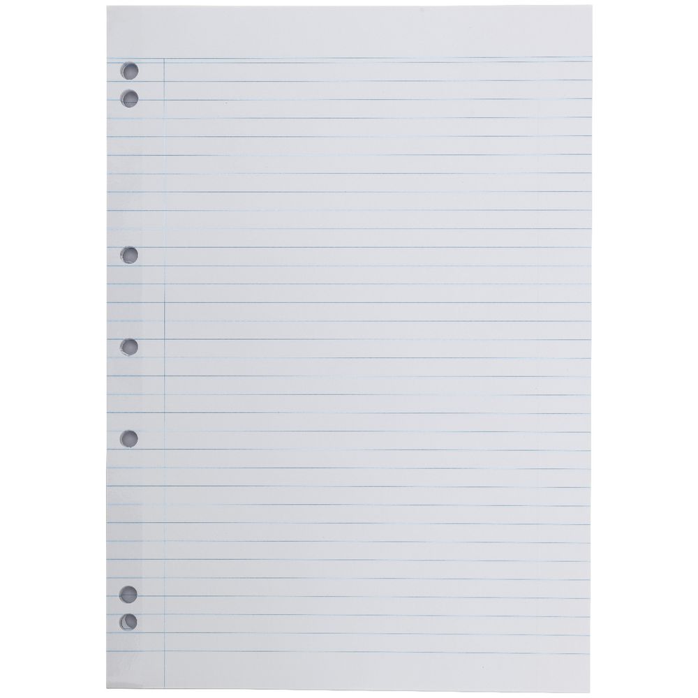 100 Pack Studymate A4 70gsm 8mm Ruled Loose Refills | Officeworks