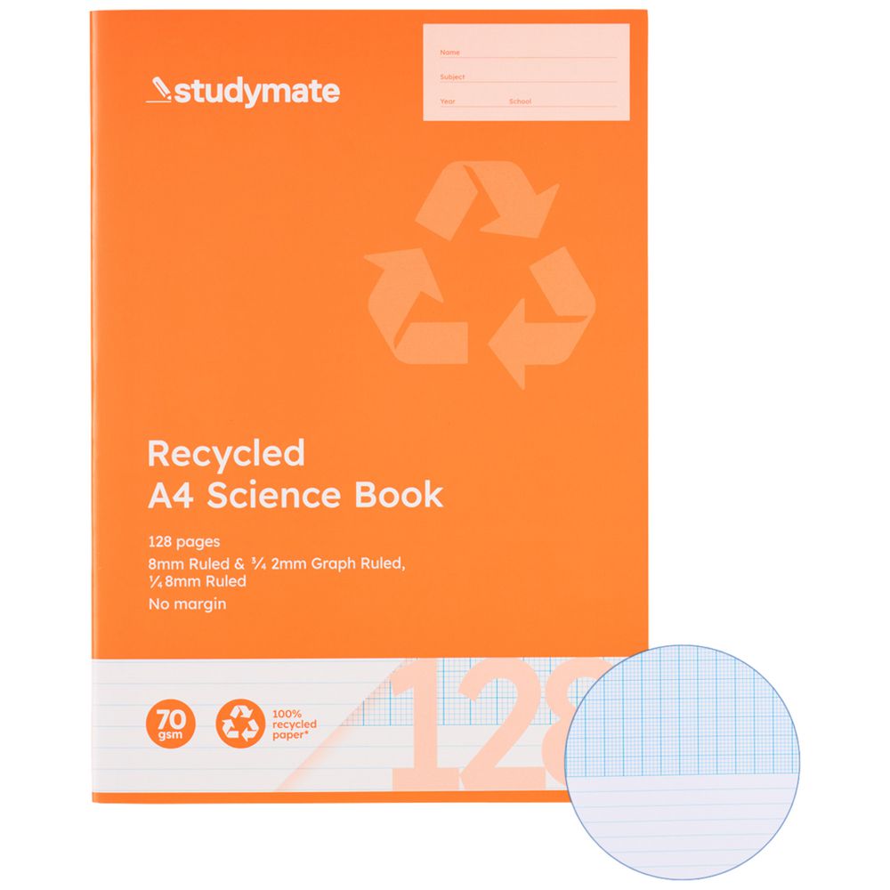 Studymate A4 Science Book 128 Page | Officeworks
