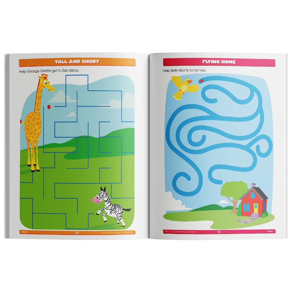 School Zone Activity Zone Mazes | Officeworks