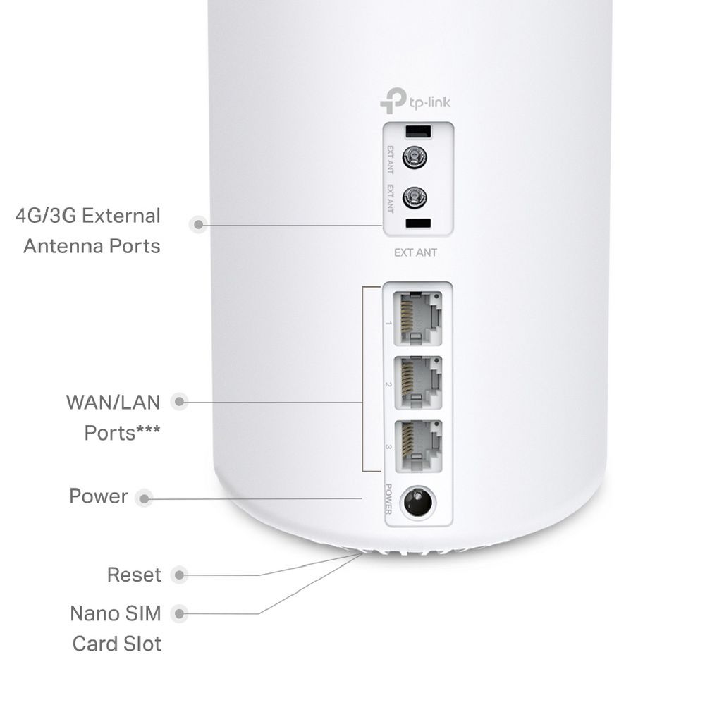 TP-Link Deco X50 4G+ AX3000 Whole Home Mesh Wi-Fi 6 Gateway | Officeworks