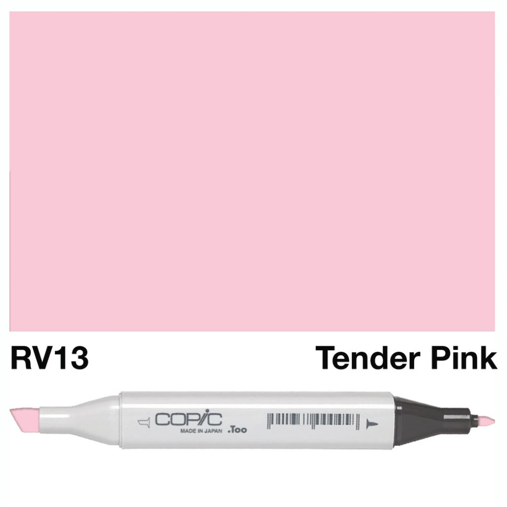 Copic Classic Original Dual Nib Marker RV13 Tender Pink | Officeworks