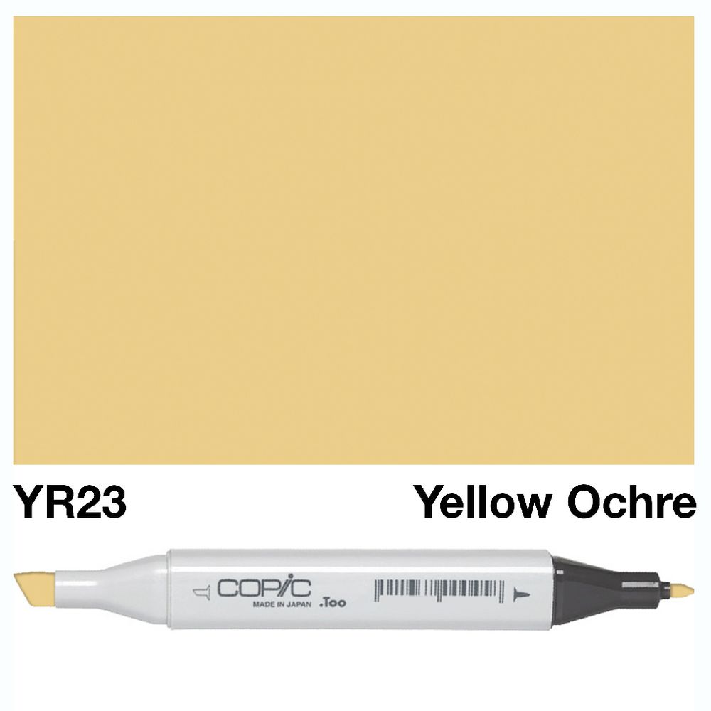 Copic Classic Original Dual Nib Marker YR23 Yellow Ochre | Officeworks