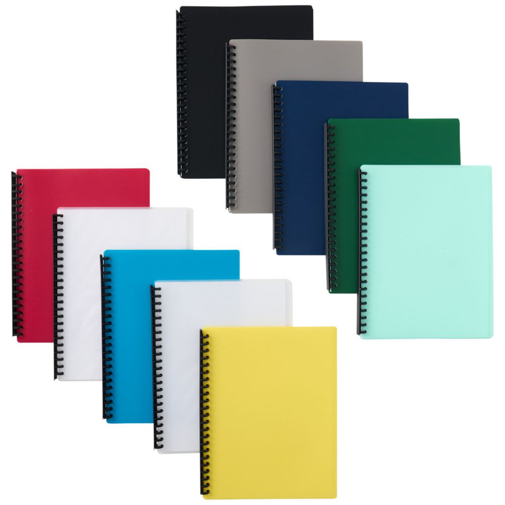 JB Rec A4 Refillable Display Book 20 Pockets Yellow | Officeworks