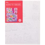 Born Paint by Numbers Stretched Canvas 20x25cm Cake Shop | Officeworks