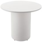 Rapidline Drum Table 900mm White | Officeworks