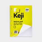 Keji A4 Giant Lecture Pad 400 Page | Officeworks