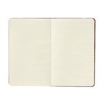 J.Burrows Medium Journal Ruled 240 Page Dark Red | Officeworks