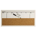 J.Burrows Calendar Combination Board 580 x 270mm | Officeworks