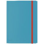 Leitz Cosy A4 3-Flap Folder with Display Book Blue | Officeworks