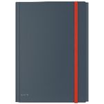 Leitz Cosy A4 3-Flap Folder with Display Book Grey | Officeworks
