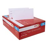 PPS Plainface DL White Envelopes Box of 1000 | Officeworks