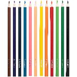 Studymate Triangular Coloured Pencils 12 Pack | Officeworks