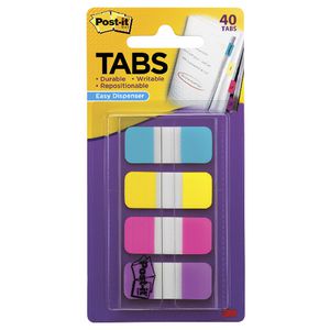 Post-it Tabs 15 x 38mm Fashion 4 Pack | Officeworks