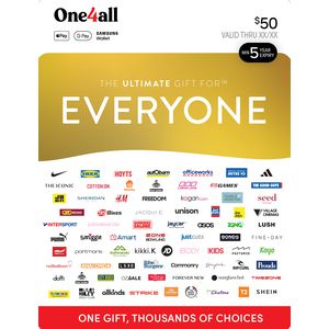 Ultimate Everyone Gift Card 50 Officeworks