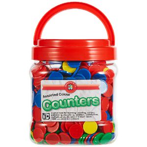 small plastic counters