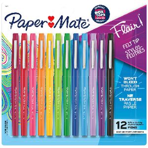 Paper mate felt tip pens store