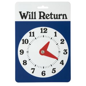Will Return Sign Templates