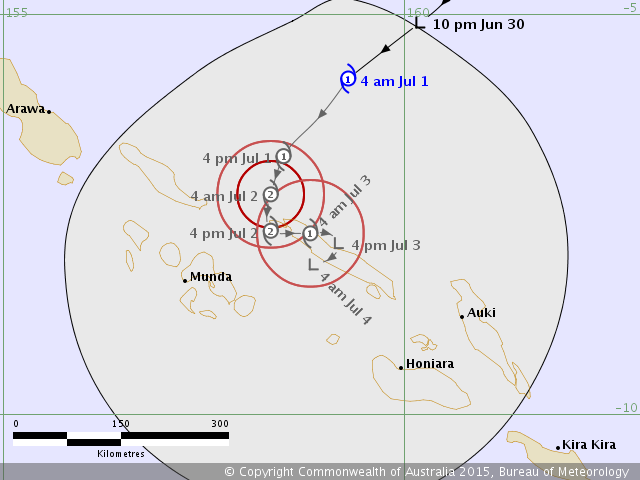 Tropical Cyclone forms near Solomons – 2 months after end of TC season ...