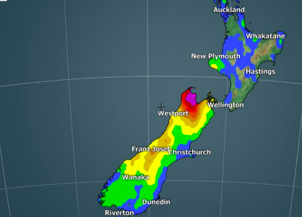 Forecast rainfall totals across NZ next few days (+5 Maps ...