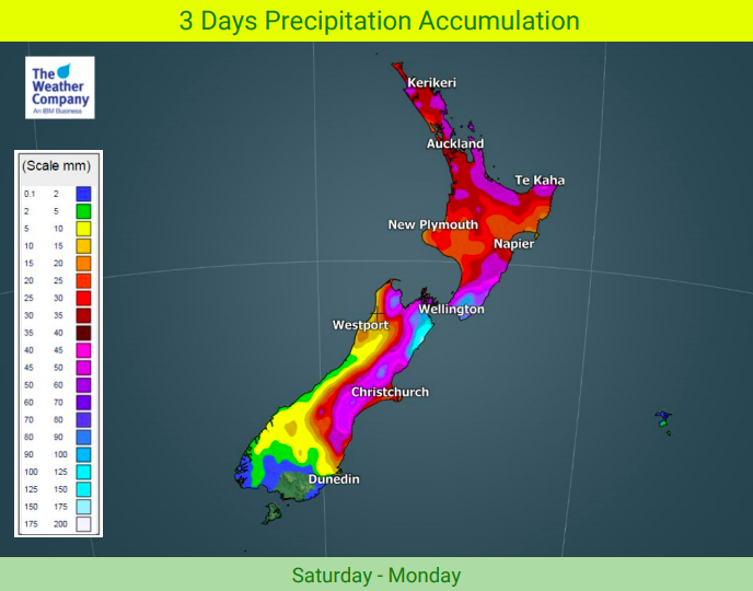 3 day Rainfall Accumulation Map to help make sense of all the various ...
