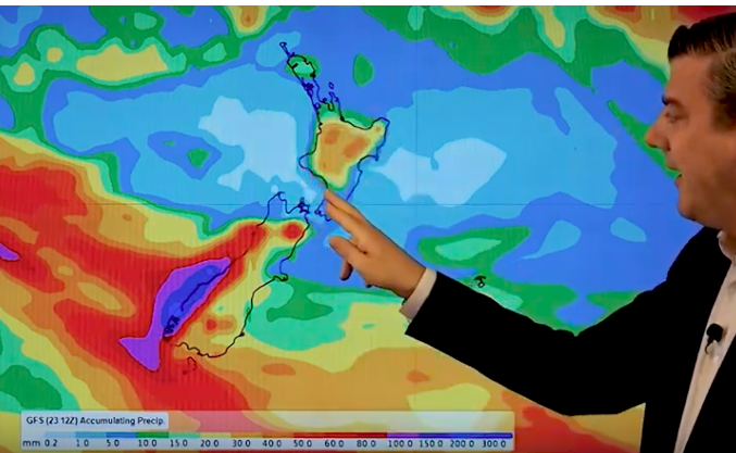 Video: Auckland/Nelson Anniversary weather + A special 14 day Rainfall ...