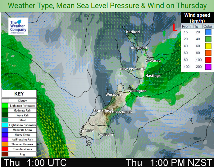 New Zealand: 3 day Rainfall Accumulation Map + InfoGraphics (x3 ...