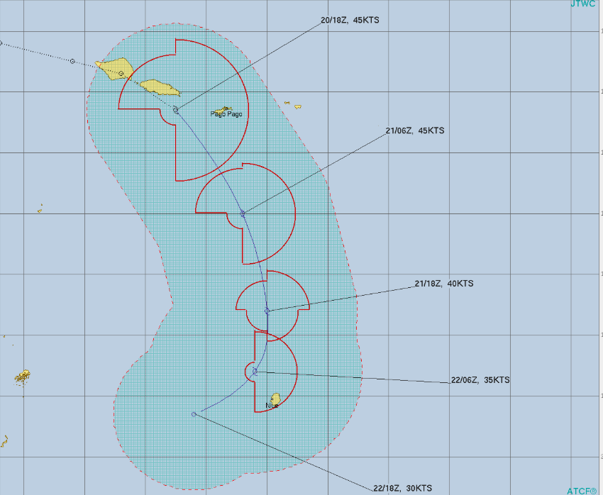 New Tropical Cyclone ‘Vicky’ hovering around Niue (+3 Maps ...
