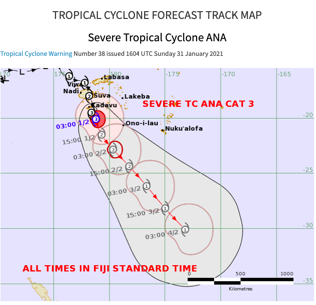 It’s rare, but earlier Monday there were 3 named tropical cyclones ...