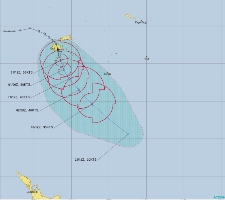 It’s rare, but earlier Monday there were 3 named tropical cyclones ...