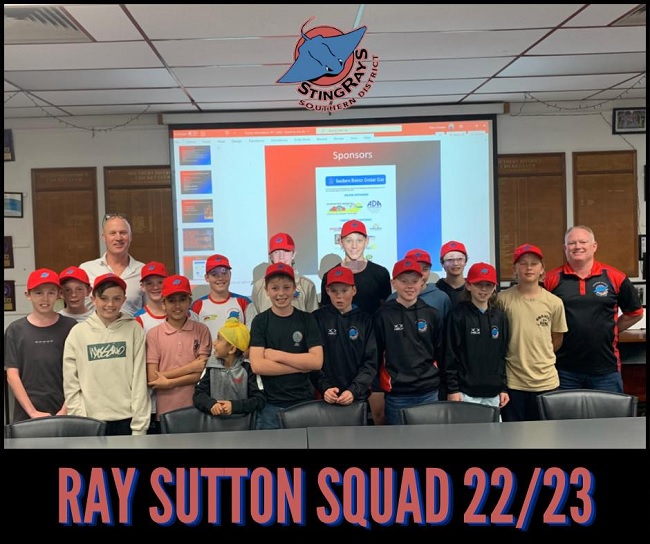 SDCC Ray Sutton Squad for Season 22/23