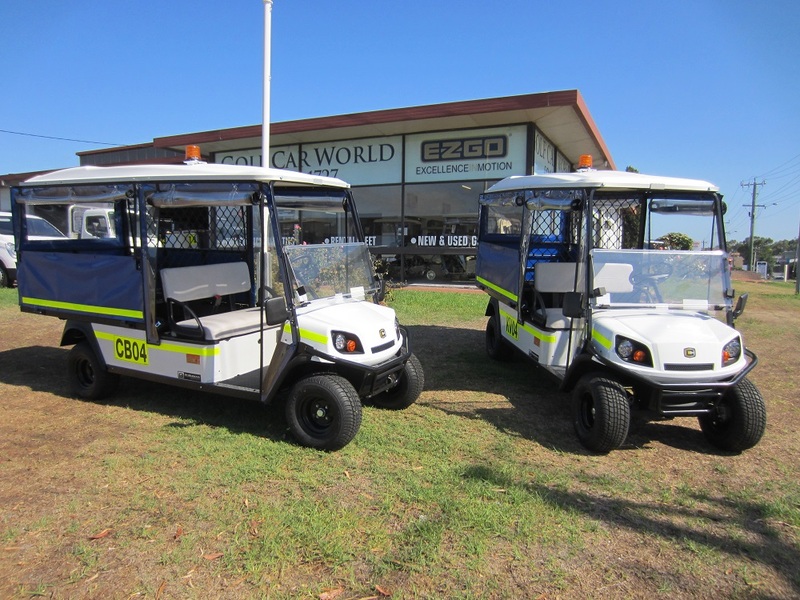 Custom Cushman Shuttles