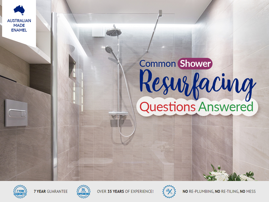 12 Common Shower Resurfacing Questions: Plus Tips