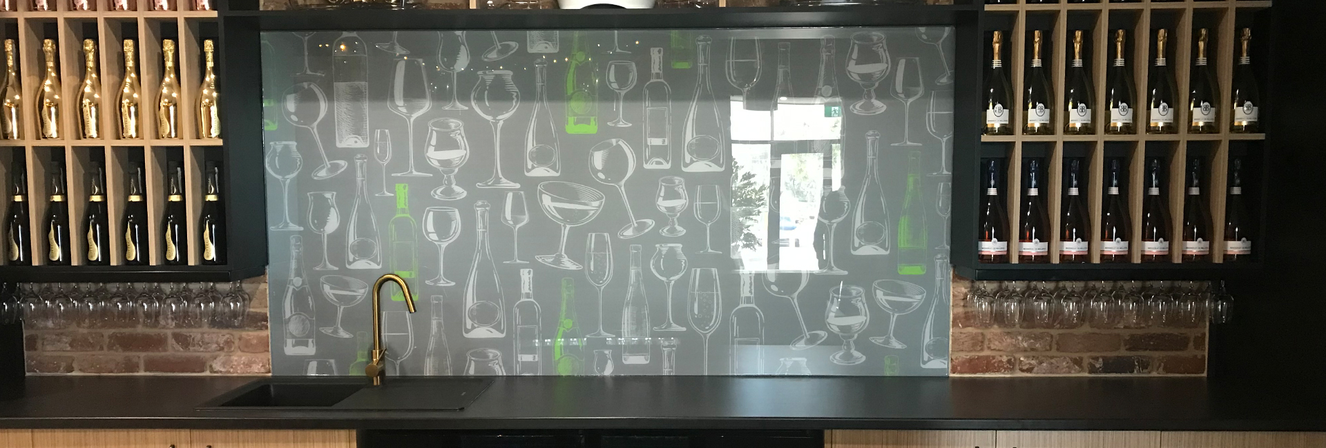 Custom Acrylic Printed Splashbacks & high heat polymer ISPS