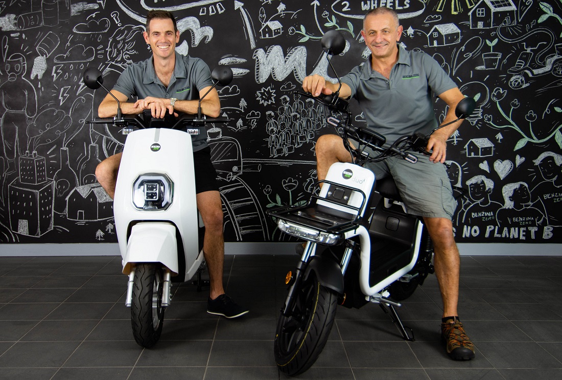 Benzina Zero launches European-style EV mopeds