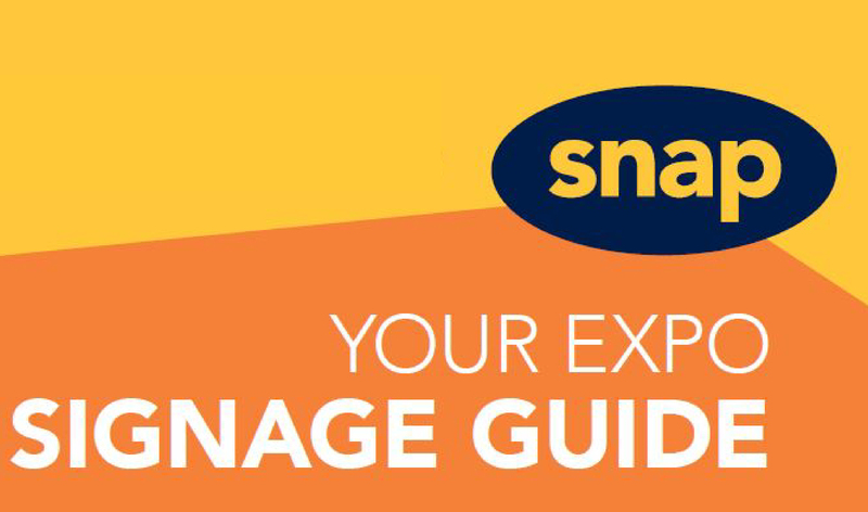 Your free expo signage guide | Snap Print & Design